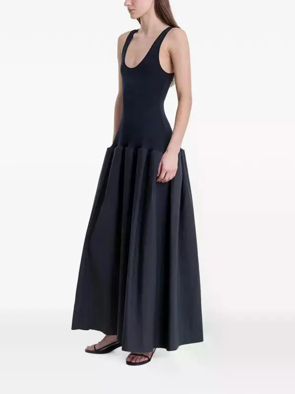 FFORME Marina Pleated Silk Gown