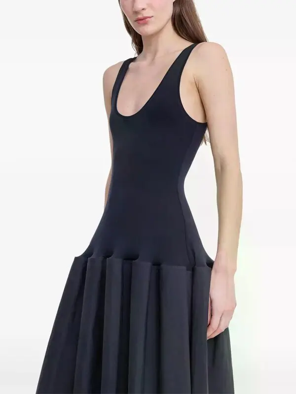 FFORME Marina Pleated Silk Gown