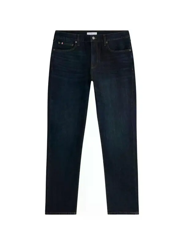 Tommy Hilfiger Logo Patch Straight-leg Jeans