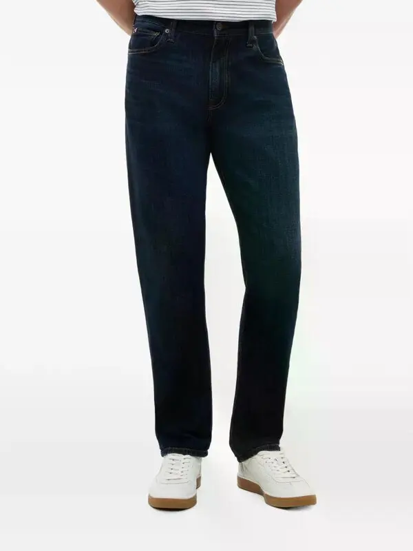 Tommy Hilfiger Logo Patch Straight-leg Jeans
