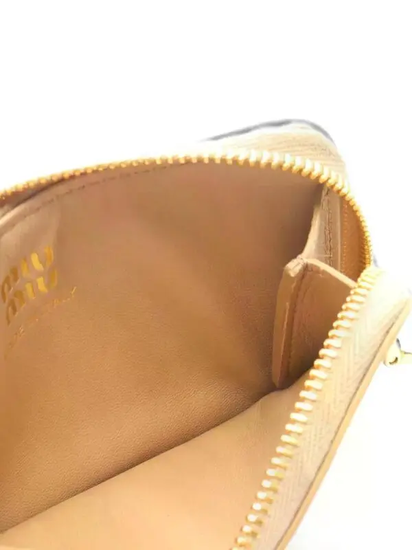 Miu Miu 20s Nappa Leather Wallet