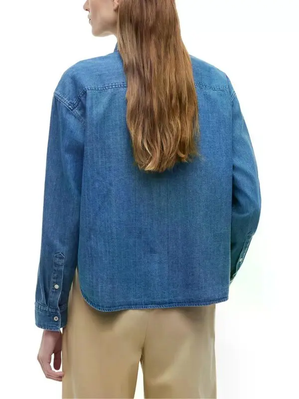 Tommy Hilfiger Embroidered Denim Shirt