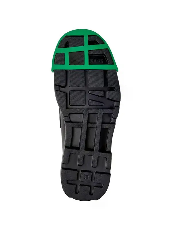Camper Junction Leather Loafers - Black