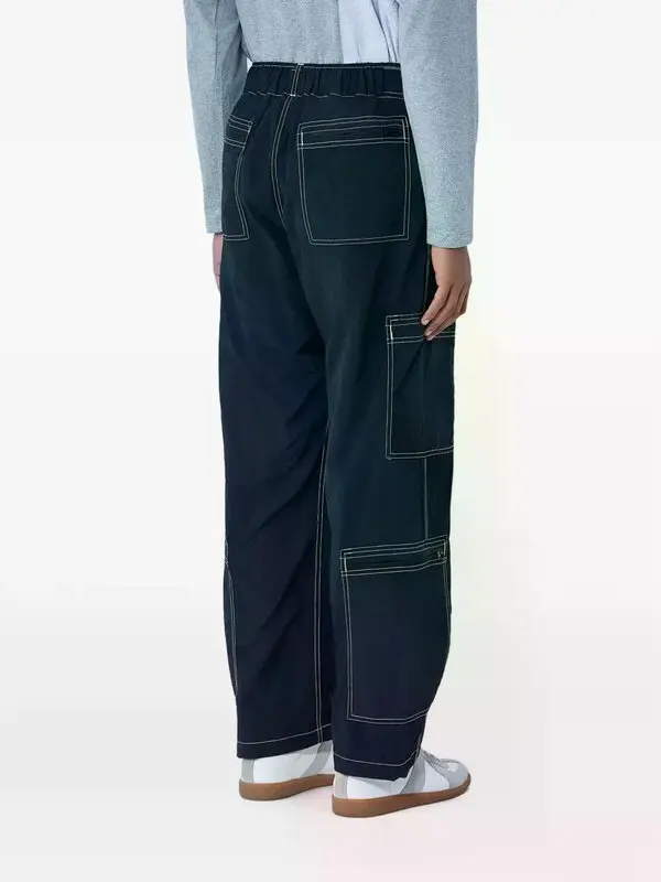 NÒMARYTHM TEXTILE Cargo Pants With Contrast Stitching