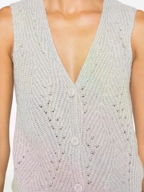 Momoni Hidari Knitted Wool Cardigan