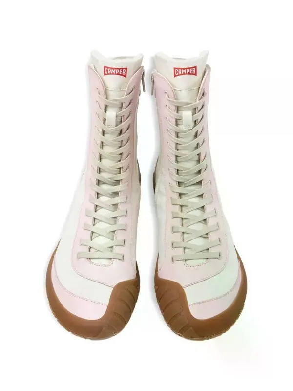 Camper Peu Path+ Lace-up Ankle Boots - Neutrals