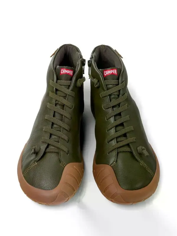 Camper Peu Path+ Ankle Boots - Green