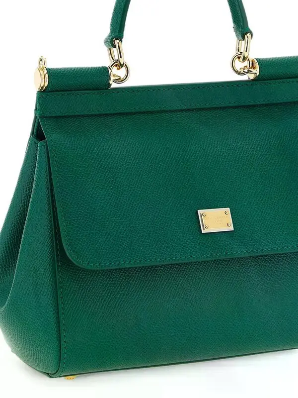 Dolce & Gabbana Small Sicily Tote Bag - Green