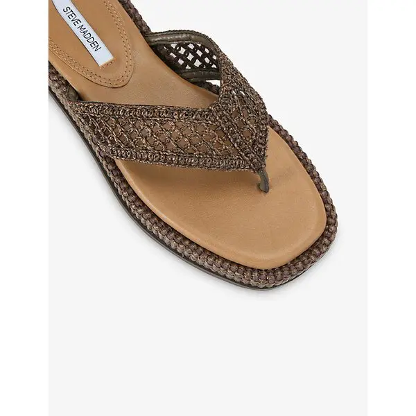 Steve Madden Bella Woven Flat Sandals