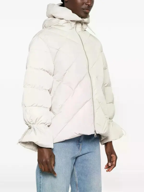 SERGIO MORETTI FIRENZE Quilted Hooded Jacket