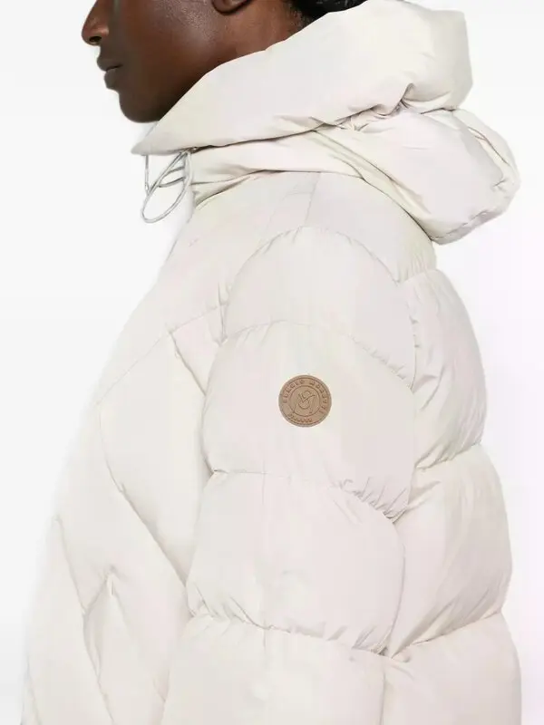 SERGIO MORETTI FIRENZE Quilted Hooded Jacket