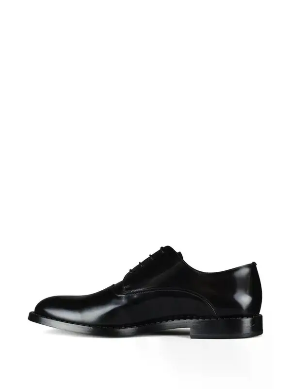 Fendi Metallic Trim Oxford Shoes