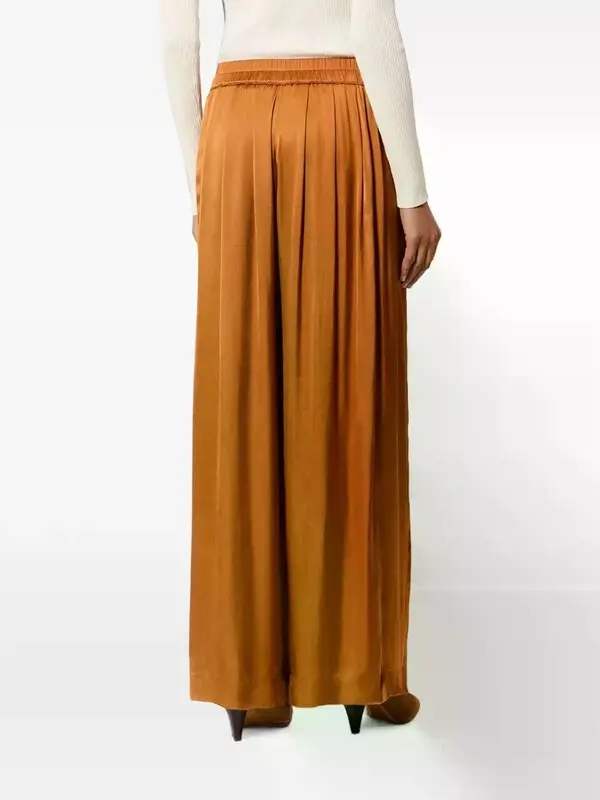 Isabel Marant Étoile Nolia Satin Wide Leg Pants