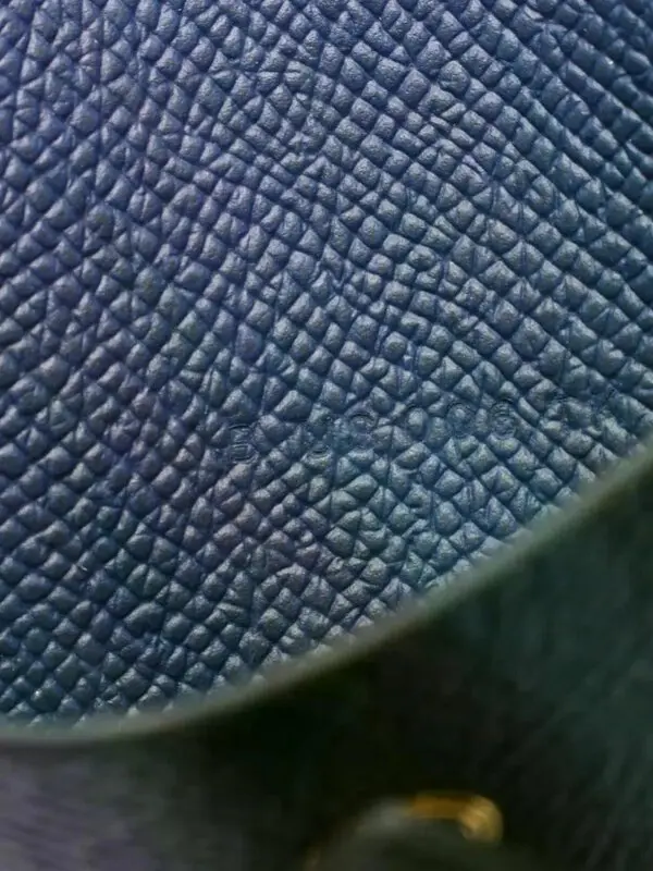 Hermès 2023 Mini Bleu De Plus Card Case - Blue