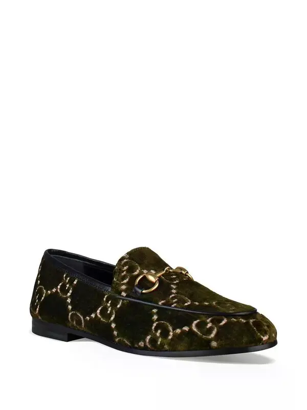 Gucci Jordaan Loafers - Green