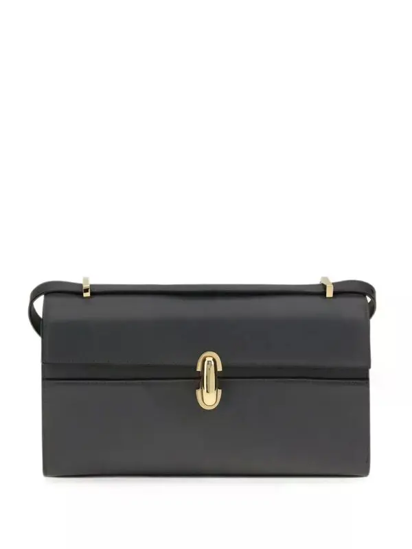 Savette Symmetry 26 Leather Shoulder Bag - Black
