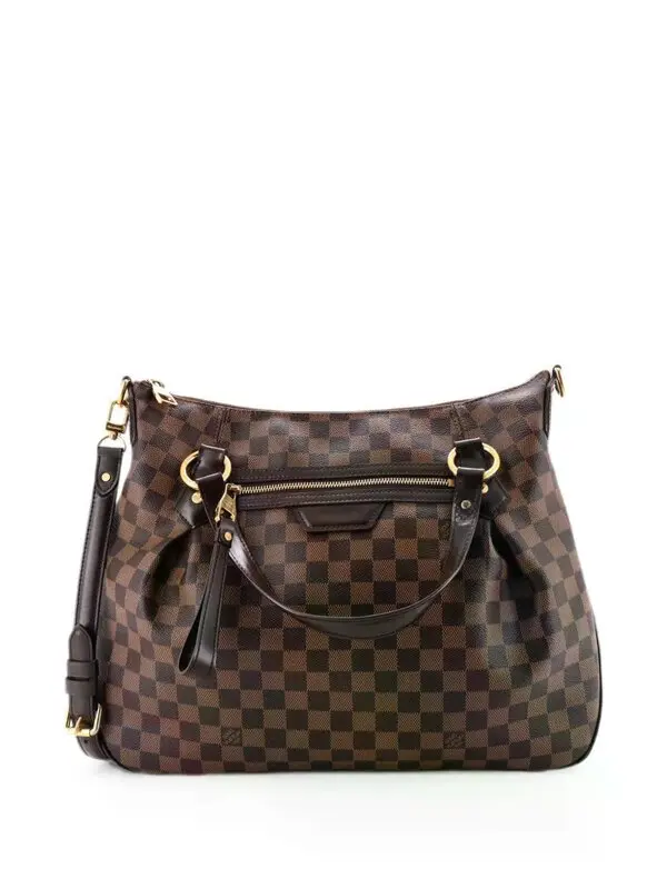 LOUIS VUITTON Damier Evora Mm Satchel