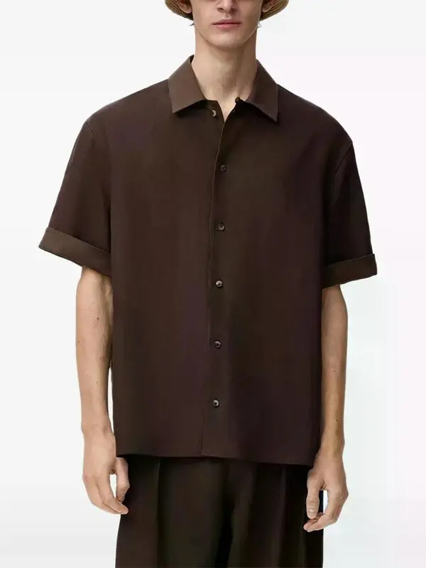 Loewe Logo-patch Short-sleeve Shirt
