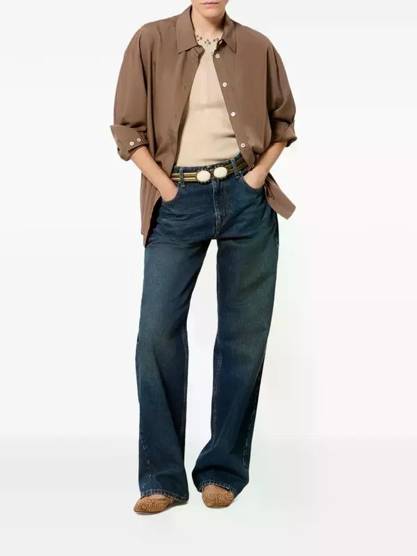 Isabel Marant Étoile Fabriza Shirt - Brown