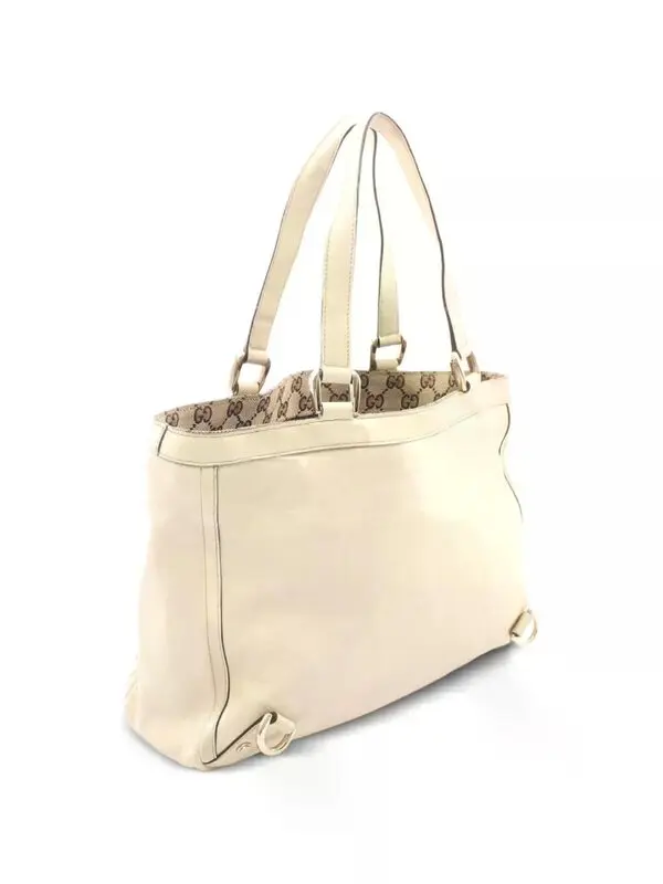 Gucci 2000s Abbey Leather Tote Bag
