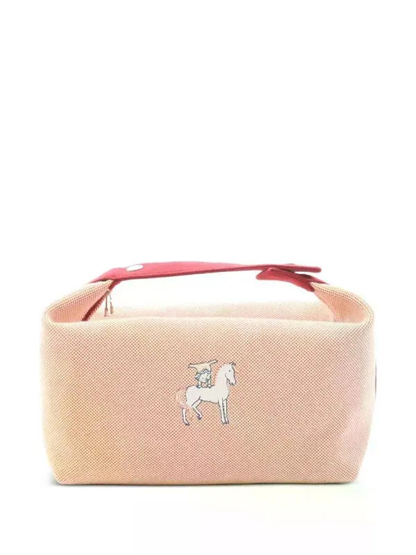 Hermès Bride A Brac Gm Toile H Mini Bag - Neutrals