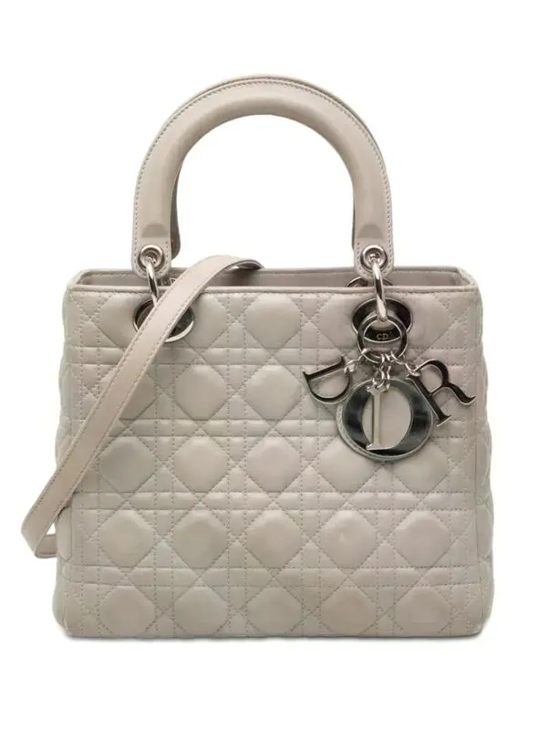 Dior Lambskin Cannage Lady Satchel