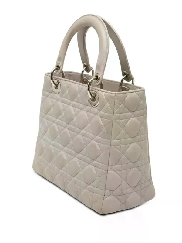 Dior Lambskin Cannage Lady Satchel