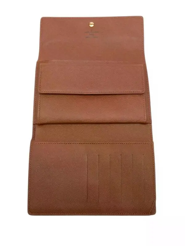 LOUIS VUITTON 2003 Monogram Porte Tresor Etui Papier Wallet Long Wallets