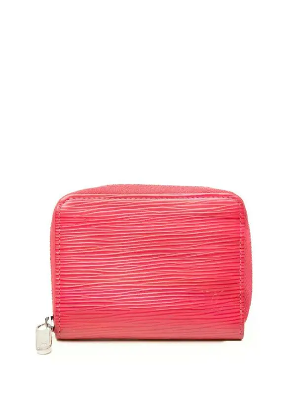 LOUIS VUITTON 2018 Epi Zippy Purse Coin Pouch - Pink