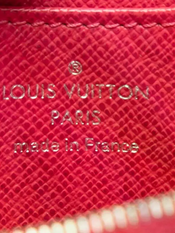 LOUIS VUITTON 2018 Epi Zippy Purse Coin Pouch