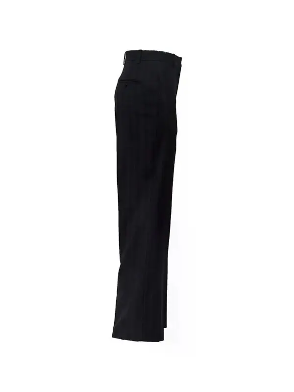 Isabel Marant Étoile Noanda Plaid Virgin Wool Trousers - Grey