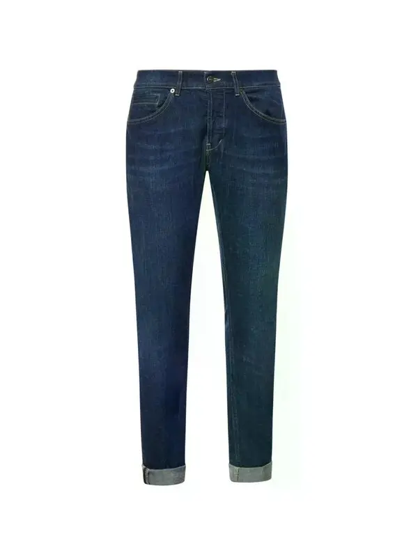 DONDUP Slim-fit Jeans With Logo Plaque