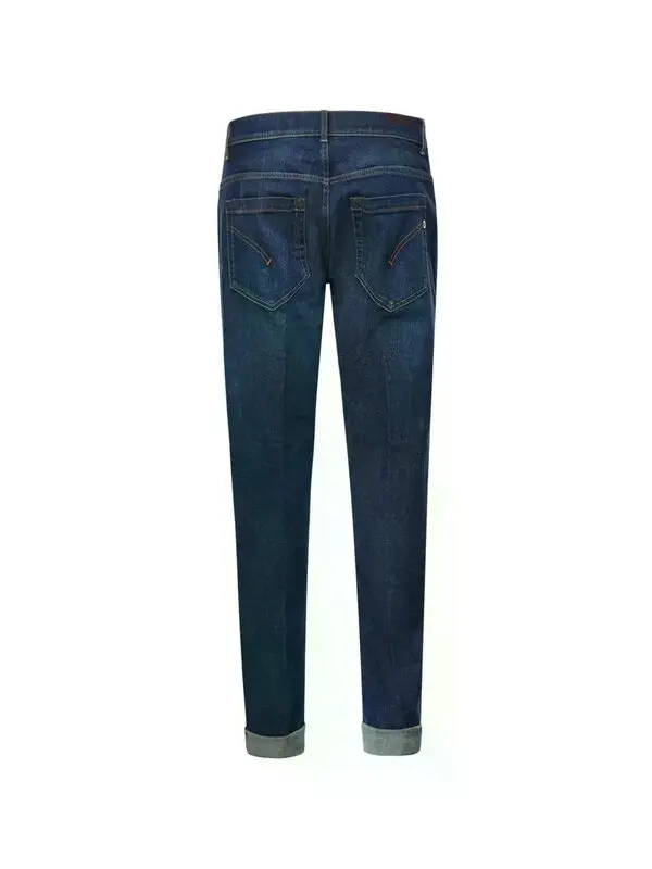 DONDUP Slim-fit Jeans With Logo Plaque