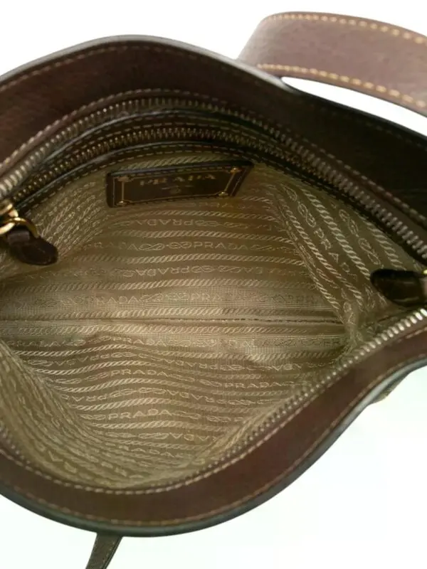 Prada Canvas Canapa Logo Crossbody Bag
