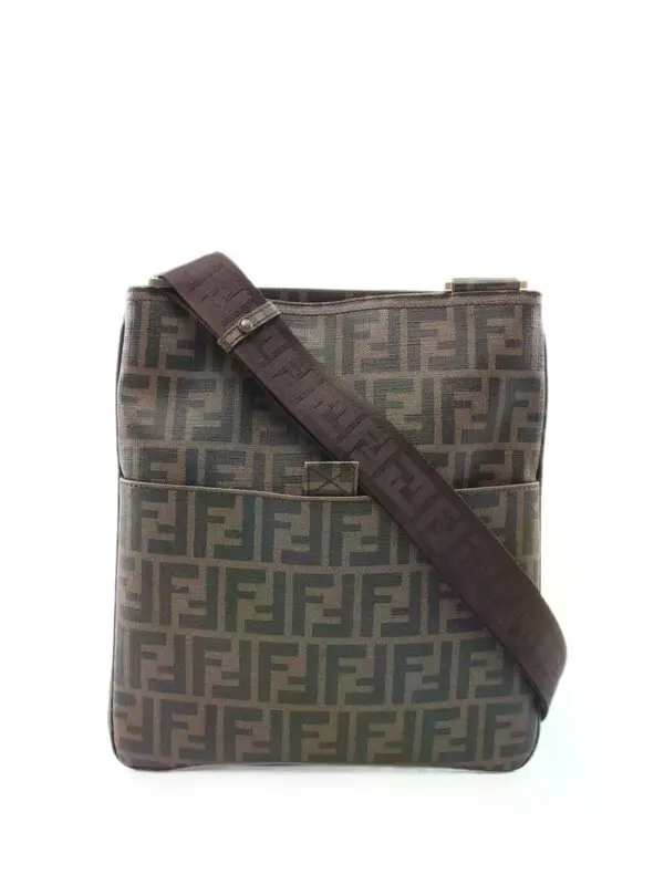 Fendi Zucca Shoulder Bag - Brown