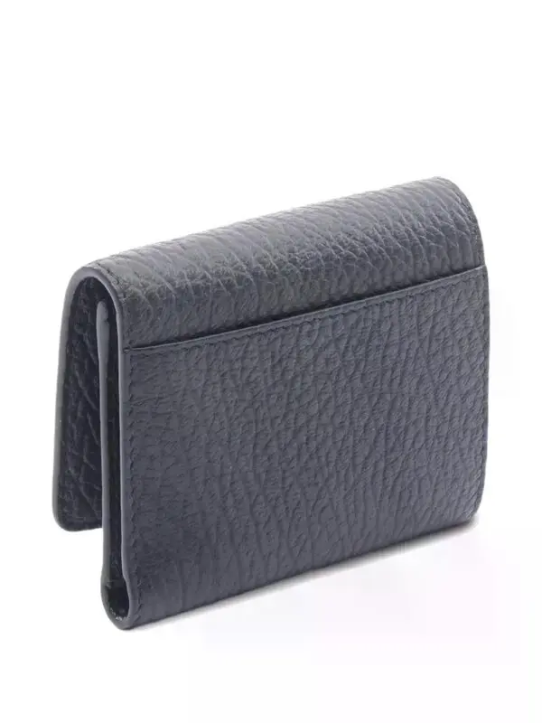 MAISON MARGIELA 2020s Four-stitch Trifold Wallet - Black