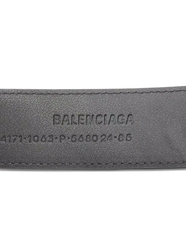 Balenciaga Bb Logo Buckle Belt