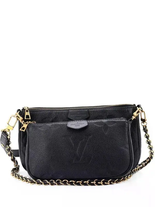 LOUIS VUITTON Multi Pochette Accessoires Monogram Empreinte Giant Crossbody Bag