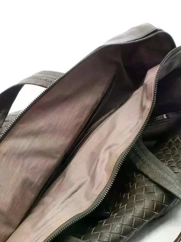 Bottega Veneta Intrecciato Leather Duffle Bag