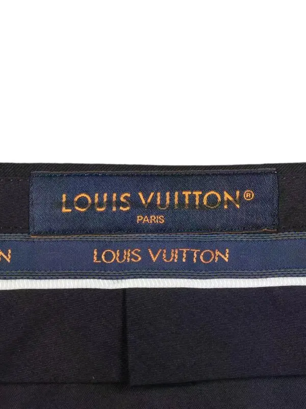 LOUIS VUITTON Logo Jacquard Tailored Trousers