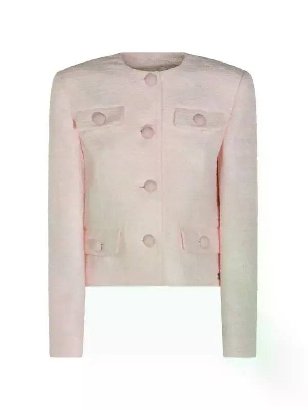 Valentino Garavani Glossy Tweed Jacket - Pink