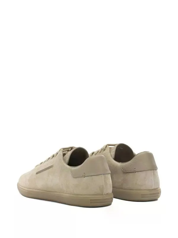 Zegna Suede Leather Sneakers