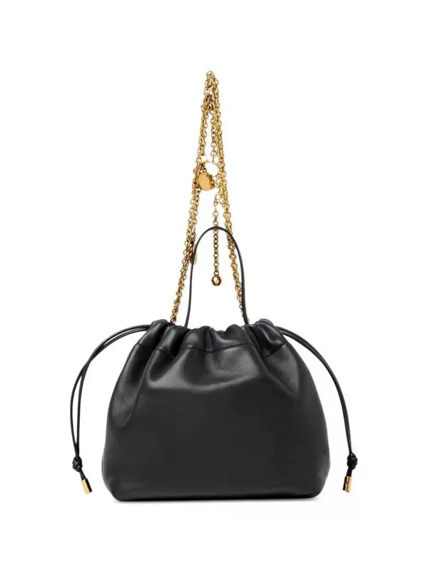 Chloé Small Icons Chain-link Bucket Bag - Black