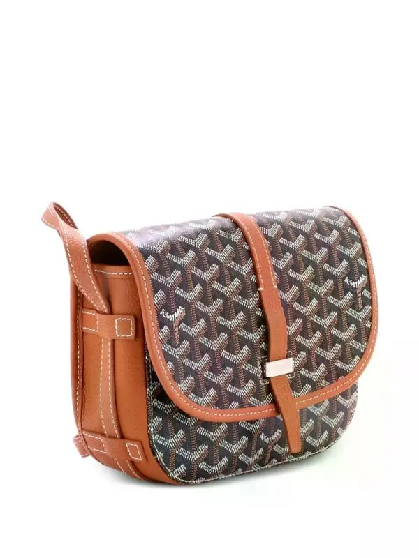Goyard Belvedere Iii Messenger Bag - Brown