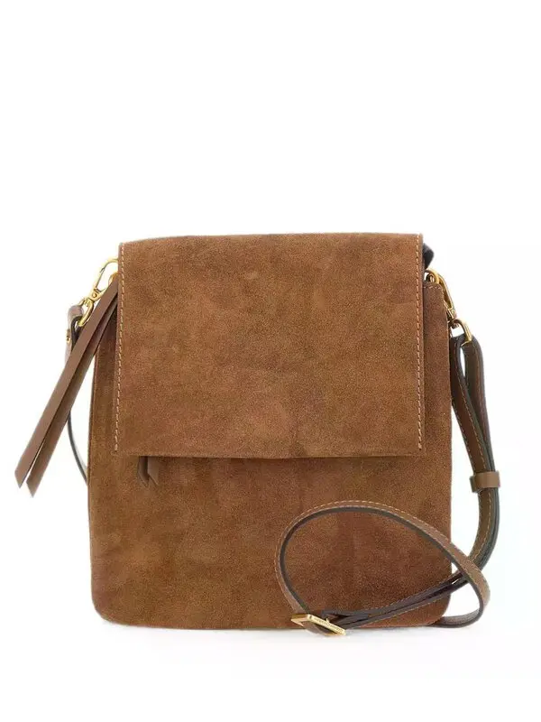 GIANNI CHIARINI Suede Shoulder Bag