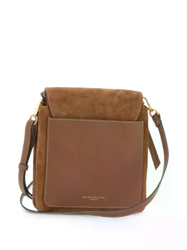 GIANNI CHIARINI Suede Shoulder Bag