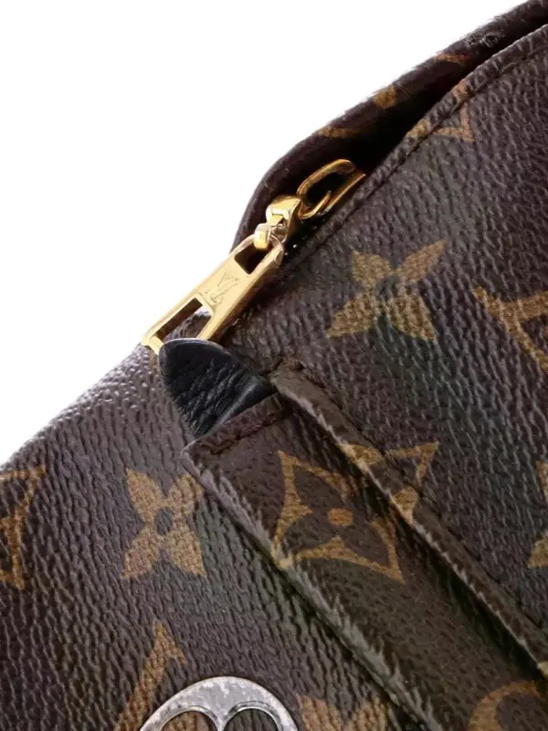 LOUIS VUITTON Palm Springs Limited Edition Love Lock Monogram Canvas Mini Backpack - Brown