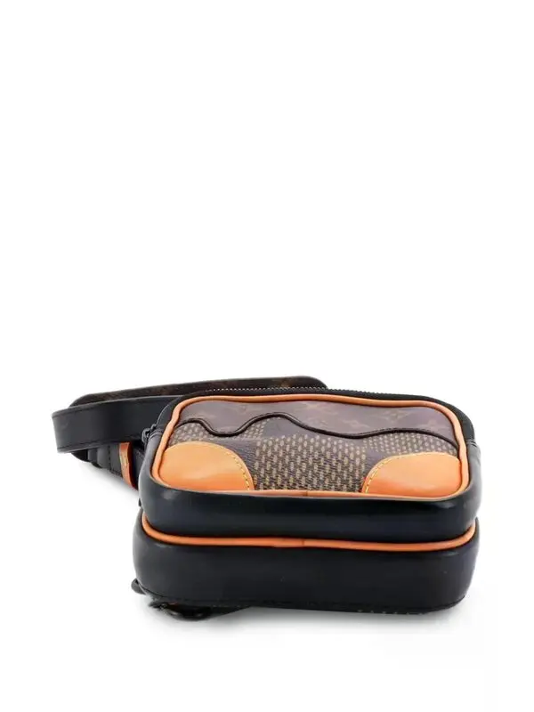 LOUIS VUITTON Nigo Amazone Sling Bag Limited Edition Giant Damier And Monogram Canvas Crossbody Bag - Brown