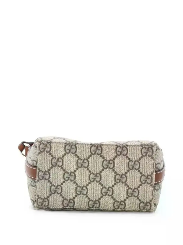 Gucci Gg Emblem Gg Coated Canvas Nano Bucket Bag
