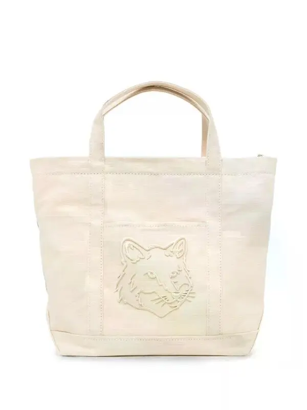 Maison Kitsuné Small Fox Head Tote Bag